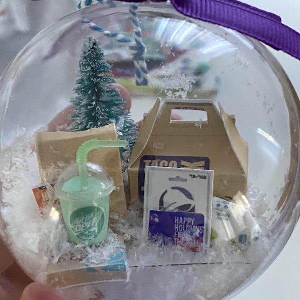 Handmade Chipotle Christmas Ornament, Funny Food Holiday Gift, Unique ...