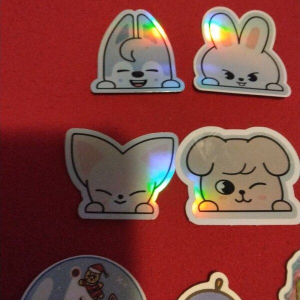 Stray Kids SKZOO Cute Chibi Stickers • 2-inch Kpop Stickers • Water ...