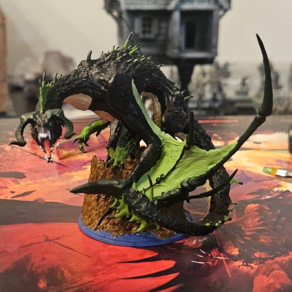 Tarrasque Remastered Lord of the Print Gargantuan Monstrosity 75mm ...