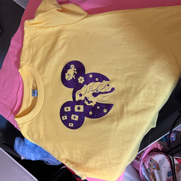 Tangled Mickey SVG and PNG Clipart, Tangled Svg, Rapunzel Svg, Mickey ...