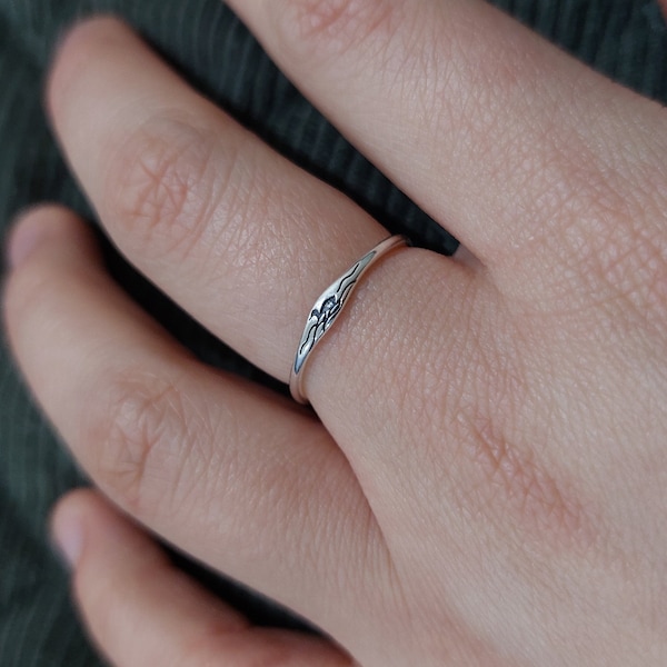 925 Sterling Silver Swimming Duck Ring, Animal Jewelry - Etsy