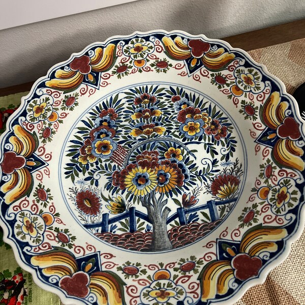 Hand-painted Dutch Delft Blue Ceramic Pot With Lid Classic Kitchen ...