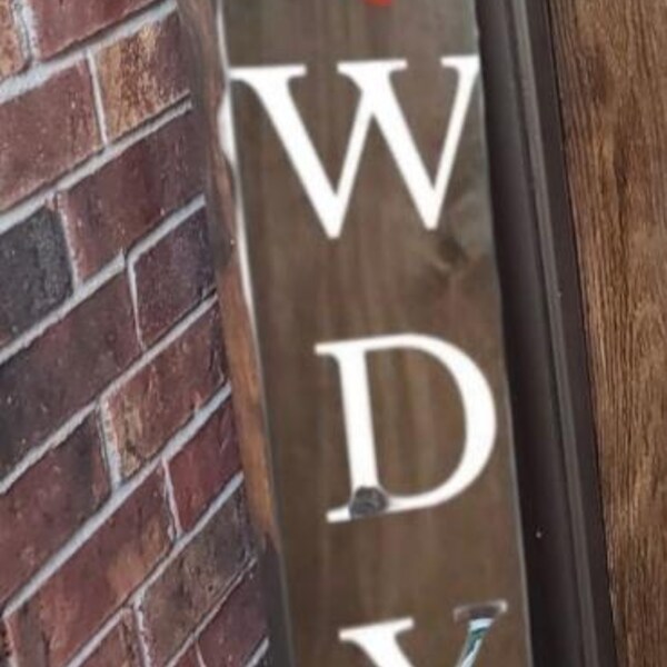 Texas Flag Porch Sign: Howdy Y'all Vertical Patriotic Decor - Etsy
