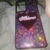 Gradient Phone Case, Holographic Heart Transparent Phone Case for ...