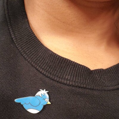 Bernie Sanders Pin Badge Birdie 2020 Revolution Not - Etsy