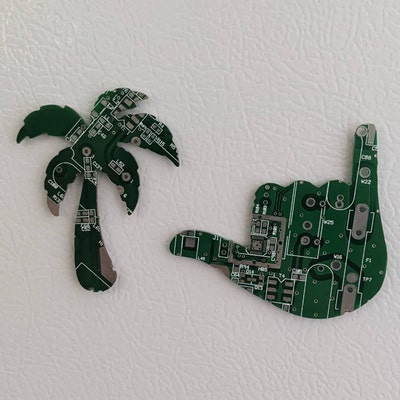 Circuit Board Tie Clips Assorted Colors Made With 100% Recycled PCB - Etsy