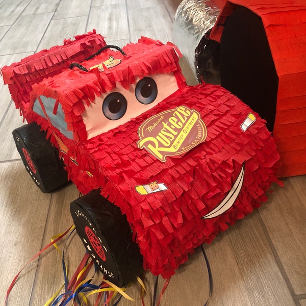 Mustang Pinata, Car Pinata, Car Party Ideas, Car Party Custom Round ...