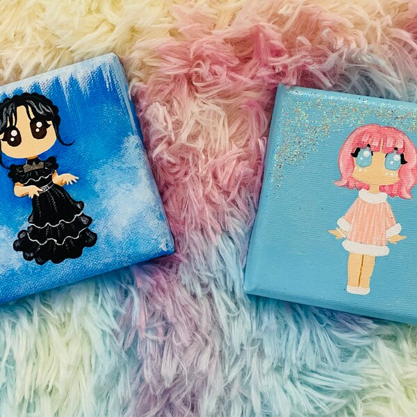 Enid Sinclair wednesday 2022 10 Handmade Stickers - Etsy