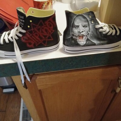 Hand Painted Custom Shoes Converse Art - Etsy
