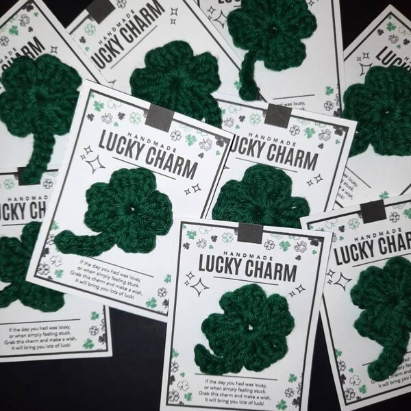 PRINTABLE Lucky Charm Display Cards - Digital PDF - Labels for Handamde ...