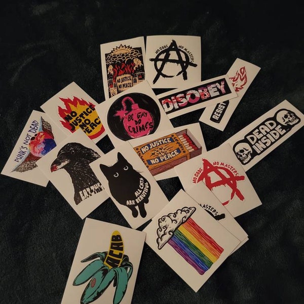 Activism Sticker Mystery Pack, Coupon, Bundle, Stickers Laptop, Leftist ...