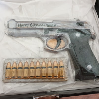 Chocolate Gun/edible Pistol/military Weapons/army Firearms/beretta Gun ...