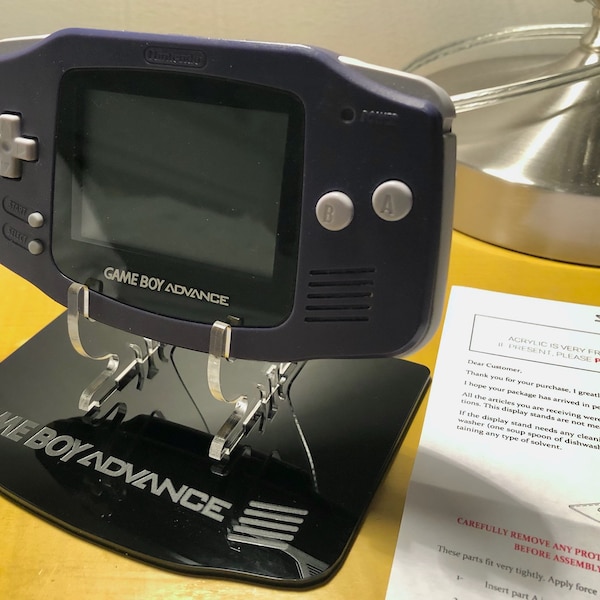 Nintendo Game Boy Advance GBA Acrylic Handheld Console Display Stand - Etsy