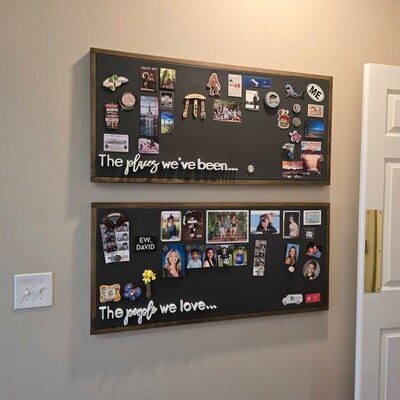 Large Personalized Magnet Board-custom Magnetic Message Board-kids Art ...