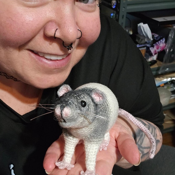 Realistic Rat Digital Crochet Pattern - Etsy