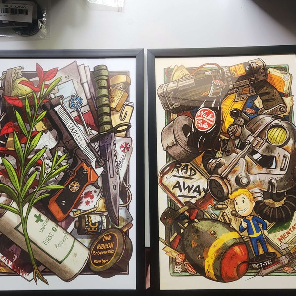 RPD Item Box - 11x17" Resident Evil Art Print Poster - Etsy