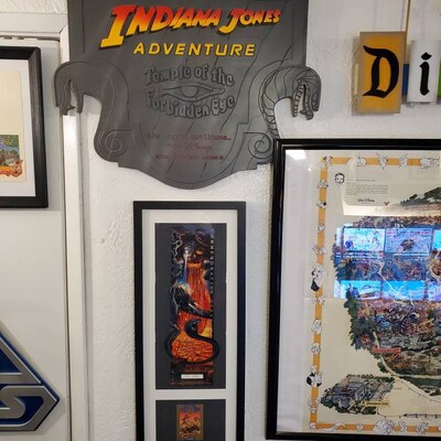 Indiana Jones Ride Inspired Replica Sign. Made to Order. - Etsy