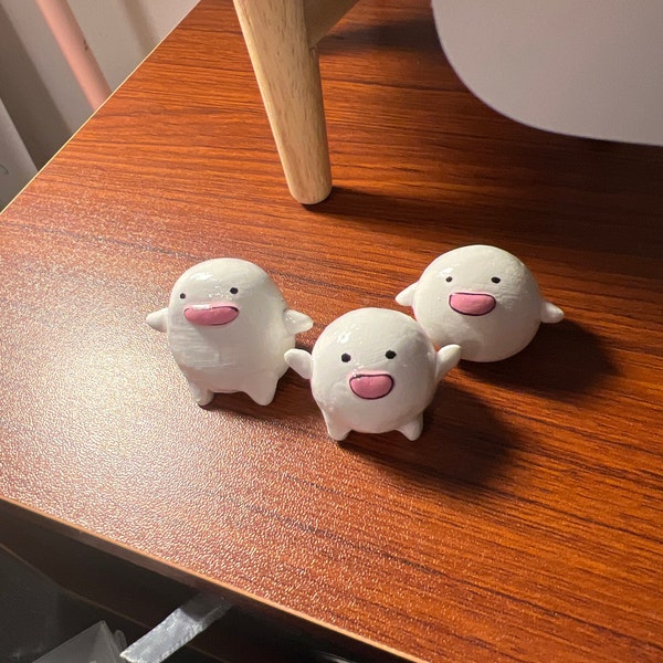 Cute Warawara Spirits Desk Pets Polymer Clay Figurine Worry Warts ...