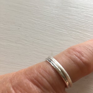 Sterling Silver Stacking Rings Set Stackable Ring Set 925 Silver ...