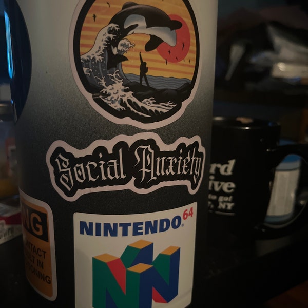 Nintendo 64 N64 Video Game Logo Decal Sticker Retro 90s Mario Classic ...