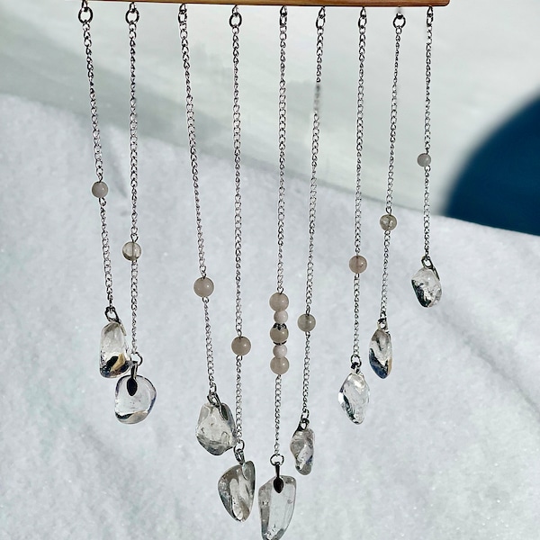 Crystal Wall Hanger / Crystals / Dangle / - Etsy