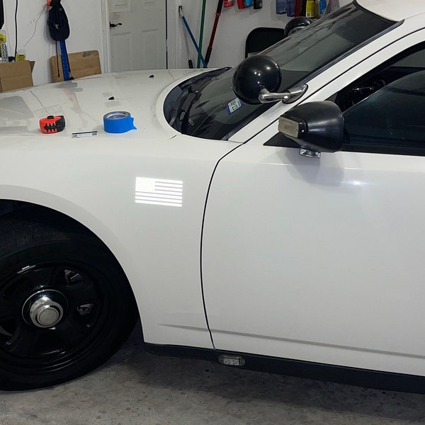 American Flag Reflective Vinyl Decal Sticker - Etsy