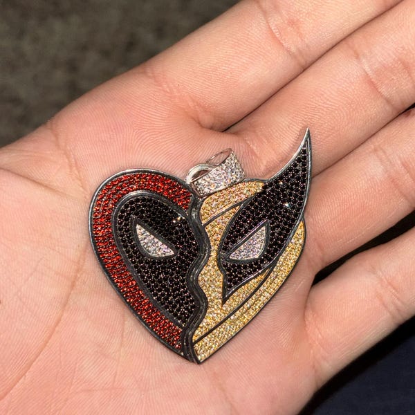 Fully Iced Out 3D Custom Cartoon Pendant/real Moissanite Diamond ...