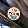 I Love Your Mask Pin - Etsy