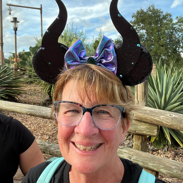 Malficent Ears, Mickey Ears, Mistress of All Evil Ears, Evil Mickey ...