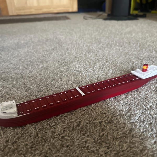 RMS Adriatic Model by THEROLLER3D 1 Foot in Length - Etsy
