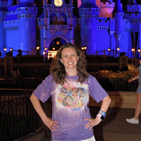 All Princess Tshirt, Bleached Disney Shirt, Birthday Kids Shirt, Girls ...