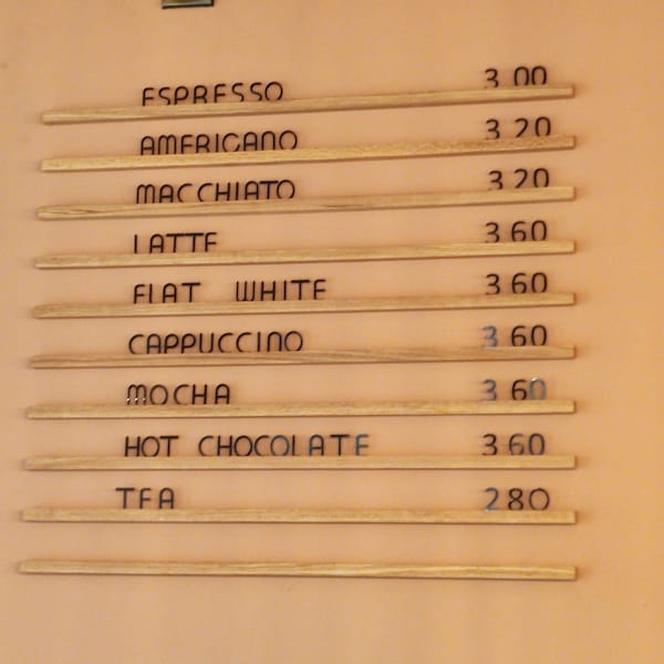 QR MENU | QR Table Stand Engraved on Wooden Cube | Digital Menus for ...