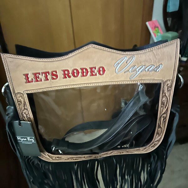 Let’s Rodeo Vegas NFR Clear Bag Policy Stadium Bag - Etsy