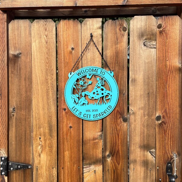 Rectangle Custom Garage Bar Metal Sign - Make It Your Own Wording- Man ...