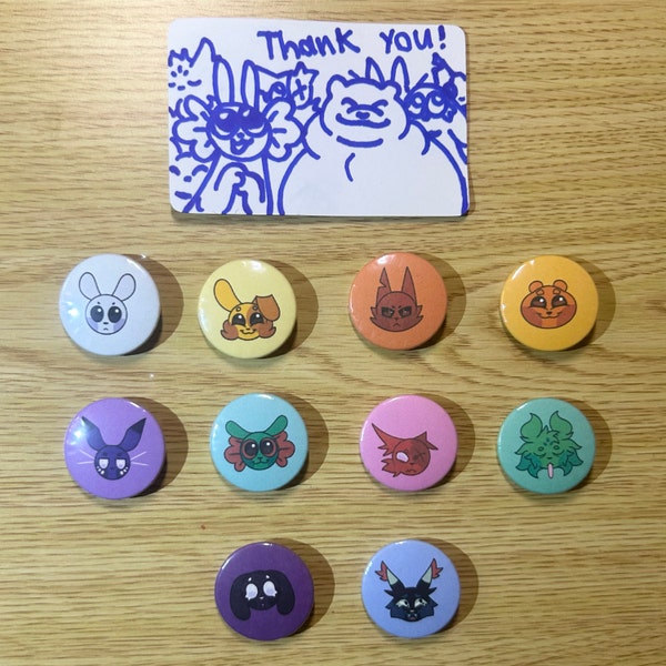 BFDI 32 Mm (1.25 Inch) Custom OSC Button Pins - Etsy