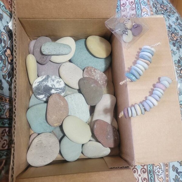 3 Lbs. 2"-3" Bulk Colorful Wedding Stones - Blessing Stones - River ...