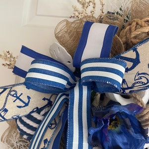 Patriotic Poppy Wreath Memorial Day Wreath 28 Summer - Etsy