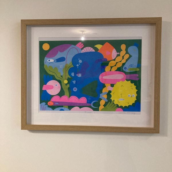 Thorns - A3 Risograph Print - Etsy