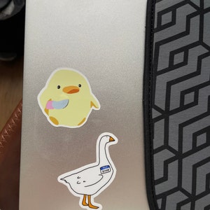 Pou Just a Lil' Guy Vinyl Sticker Waterproof Sticker Laptop and ...