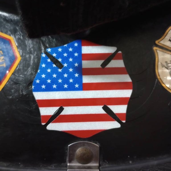 Custom Firefighter Helmet Shield Decal You Pick the Colors, Text, Font ...