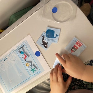 Construction Vehicles Sorting & Matching Printable Busy Book. Truck ...