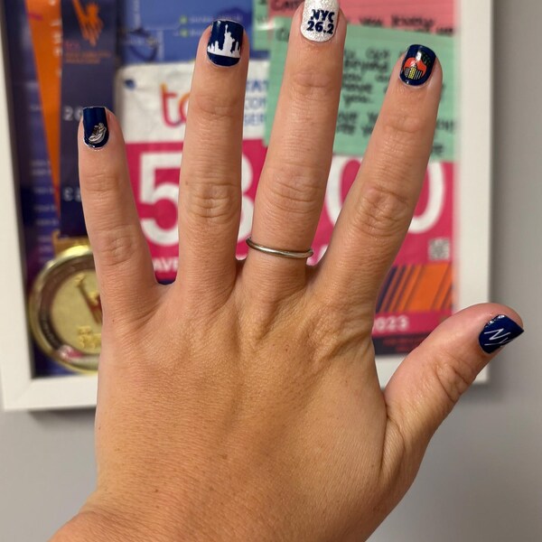 Race You to the Park 2 - Custom Designed New York City Race Nail Wraps ...