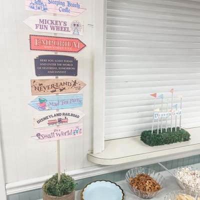 Printable Pastel Mickey Balloons, Disneyland Baby Shower Stand up Prop ...