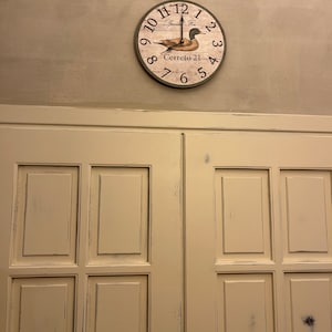 Personalized Kitchen Wall Clock White Kitchen Clock - Etsy