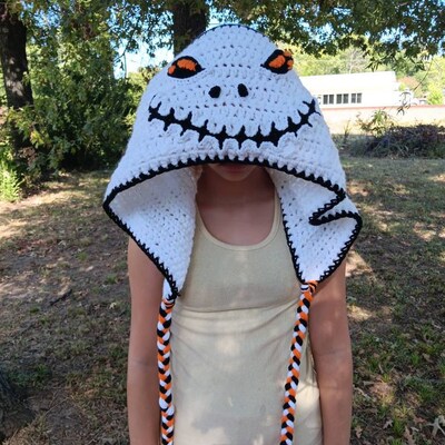 Bone Daddy Hood Crochet PATTERN this is a Digital Pattern, Not a ...