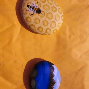 Camping Painted Rock, Campfire, Smores, Painted Stones, Hand Painted ...