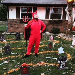 Red Devil Horn Hat, Devil Vintage Bonnet, Devil Hood, Hat With Horns ...