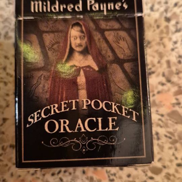 Secret Pocket Oracle - Mildred Payne MINI DECK- - Etsy