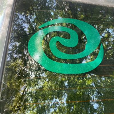 Glitter Moana Heart of Te Fiti Disney Decal Car Decal Princess Decal ...