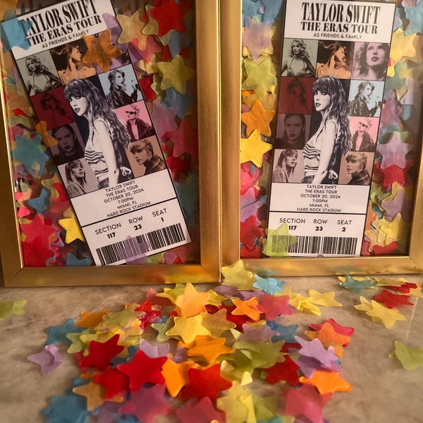 Physical Ticket Custom Personalized Laminated Concert Event Ticket ...